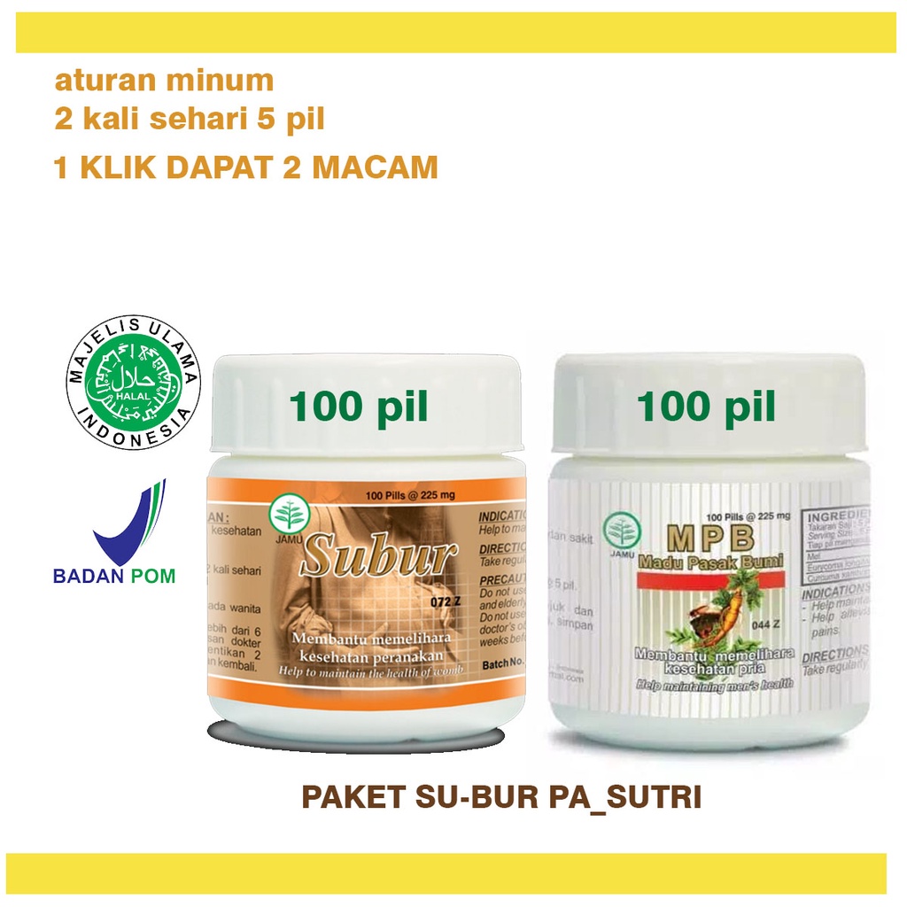 Jual paket subur ampuh promil - PAKET SUBUR PASUTRI-BOROBUDUR halal mui ...