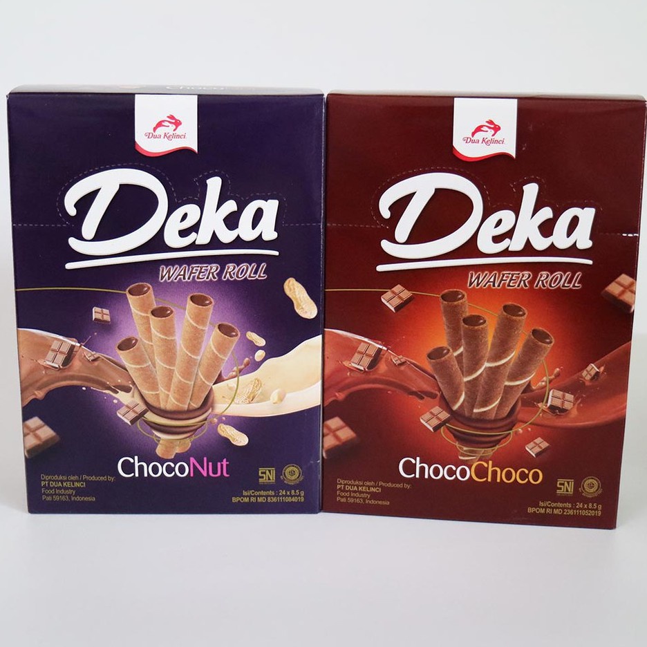 Jual Deka wafer roll 1 box isi 24pcs | Shopee Indonesia