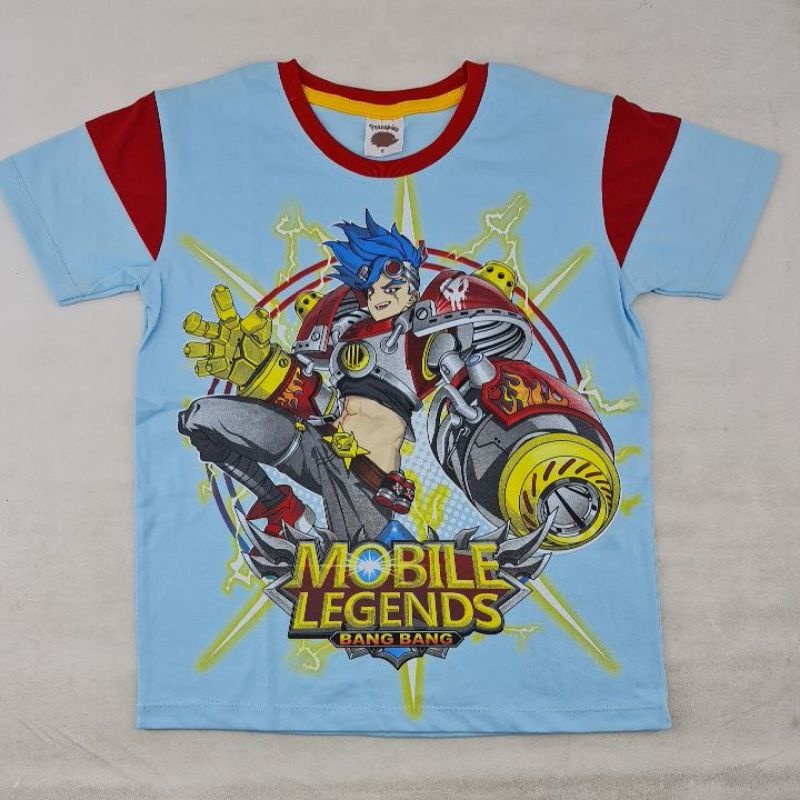 Jual Kaos Anak Mobile Legend usia 2 - 6 Tahun | Shopee Indonesia