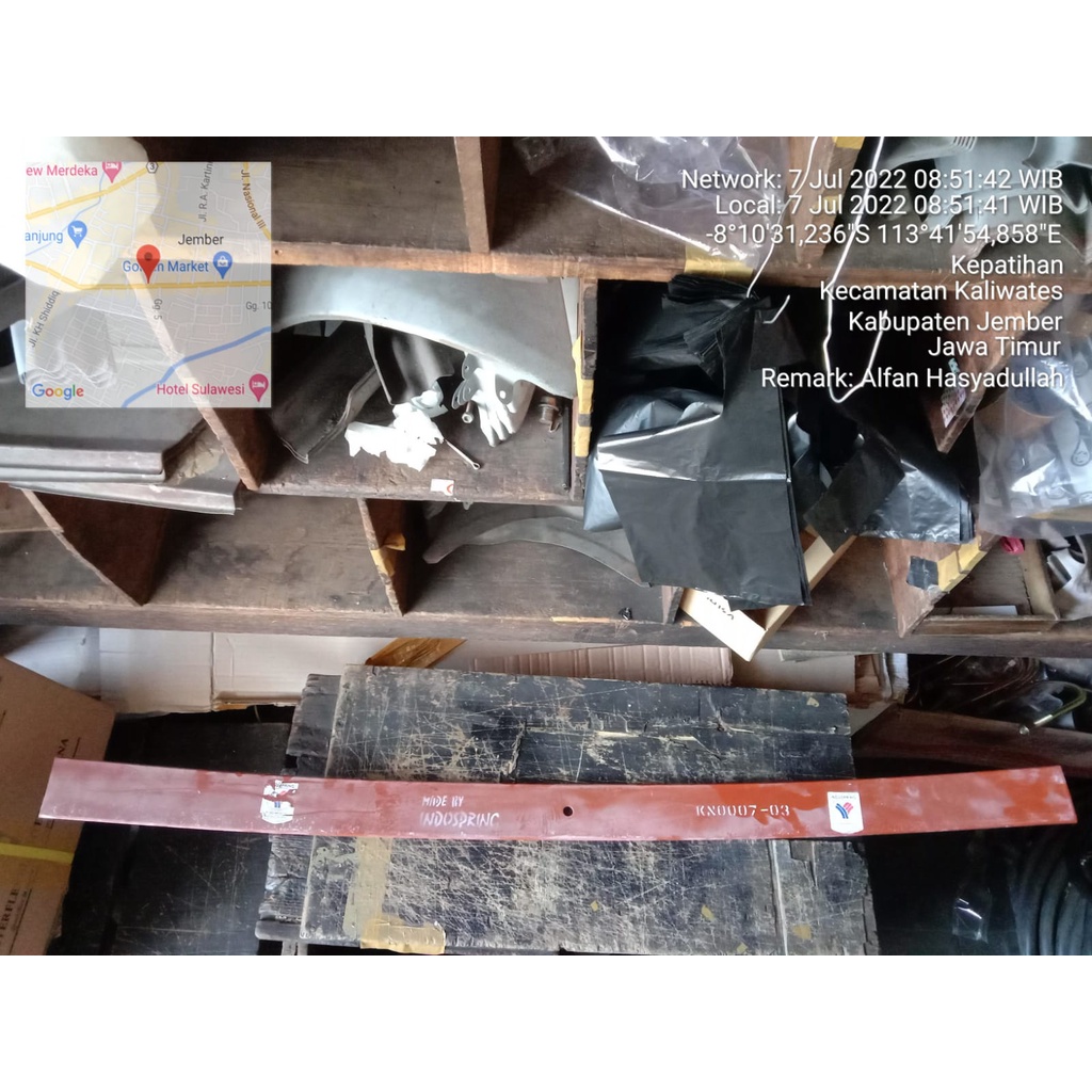 Jual Per Daun Belakang / Rear Leaf Spring Colt Diesel Ban Dobel 100PS ...