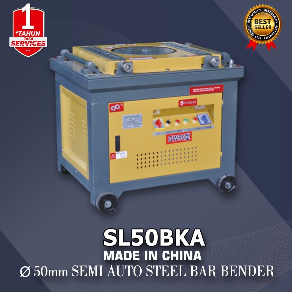 Jual Mesin Penekuk Besi Beton Eser 50 mm Semi Automatic Steel Bar ...