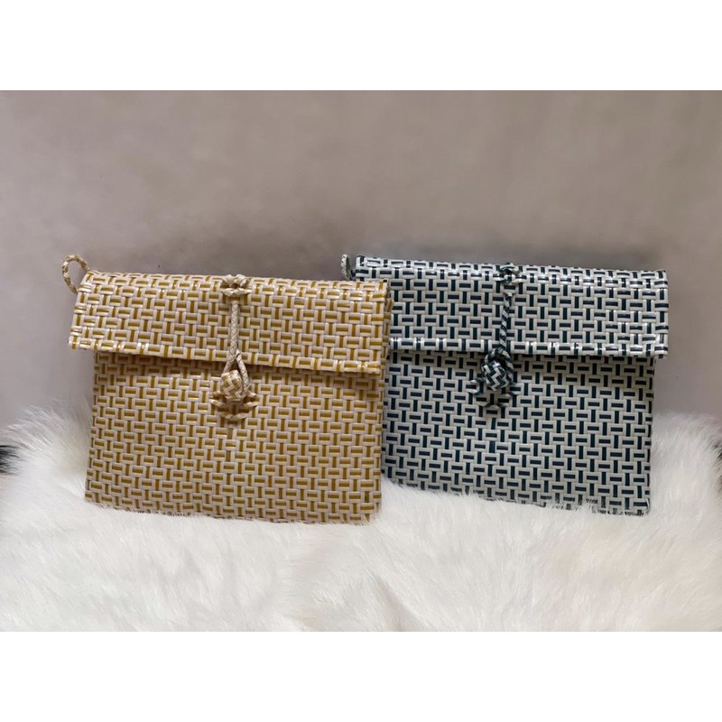 Jual Clutch Anyaman Jilan Super Cantik 2 Warna / Clutch Anyaman Cantik ...
