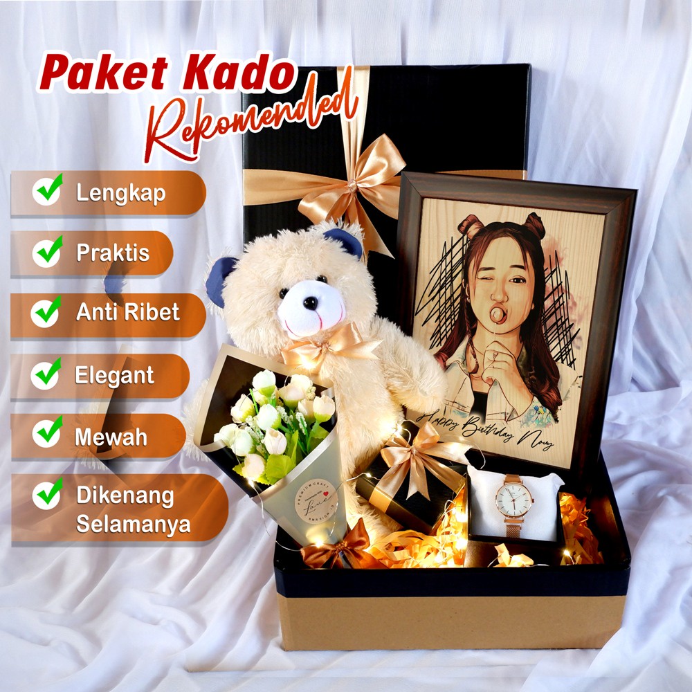 Jual KADO ULANG TAHUN COWOK CEWEK LUKISAN HADIAH PACAR KADO ANNIVERSARY | Shopee Indonesia