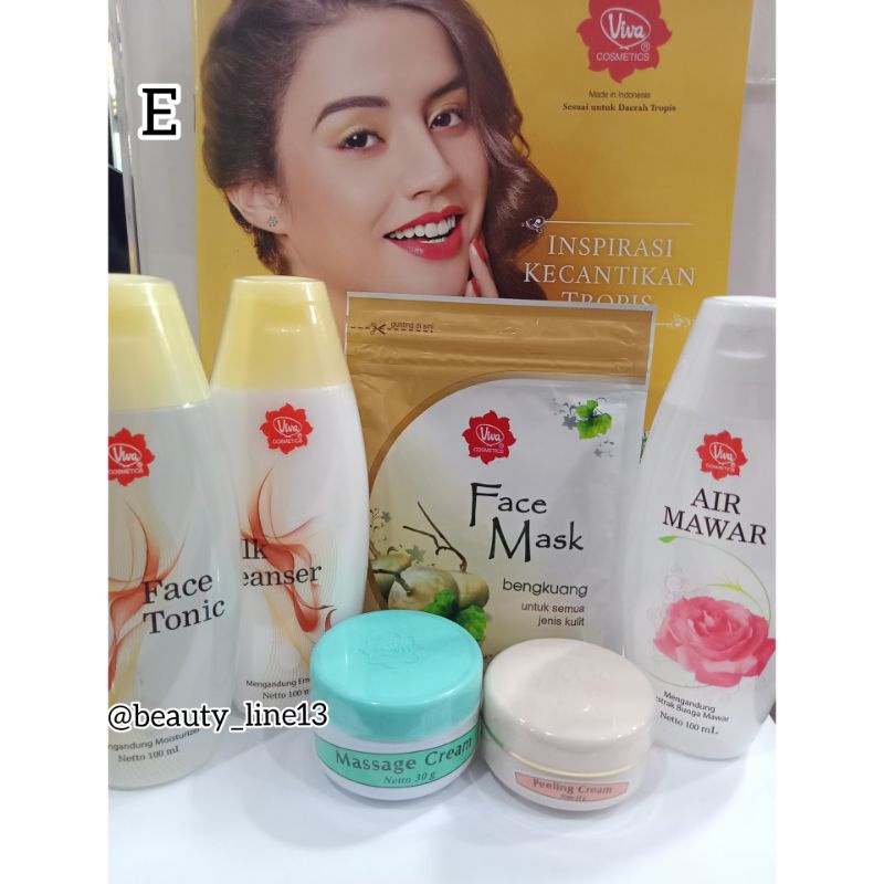 Jual VIVA PAKET FACIAL LENGKAP PEELINGSERUM//EKSFOLIASI//PAKET LENGKAP ...