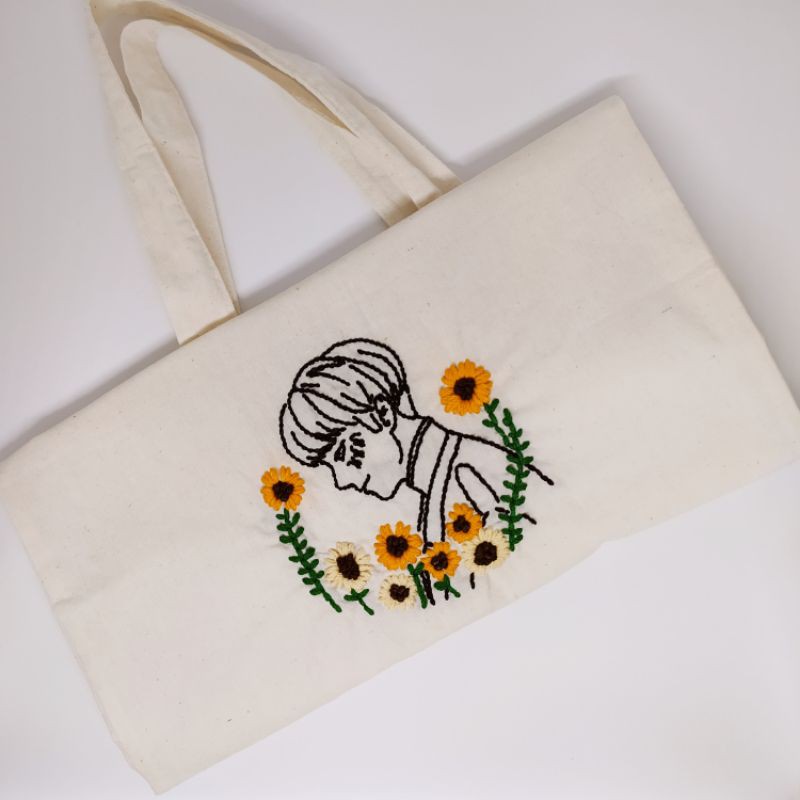 Jual TOTE BAG SULAM anime Attack on Titan (Armin Arlert) | Shopee Indonesia