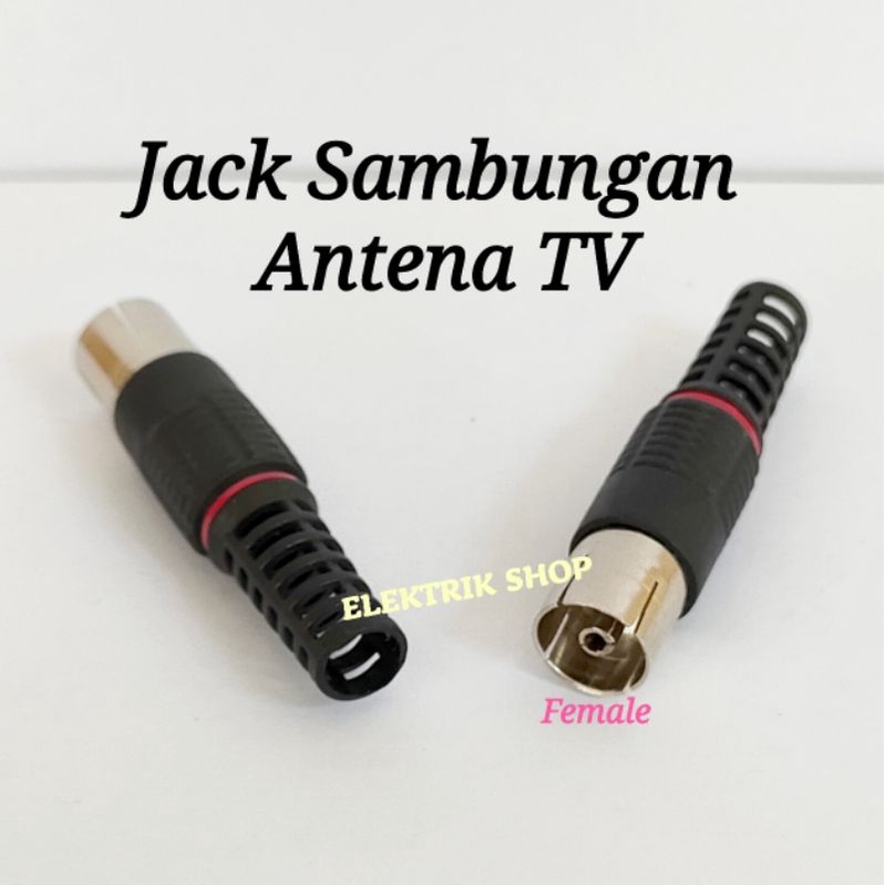 Jual JACK SAMBUNGAN ANTENA TV / COLOKAN ANTENA TV FEMALE | Shopee Indonesia