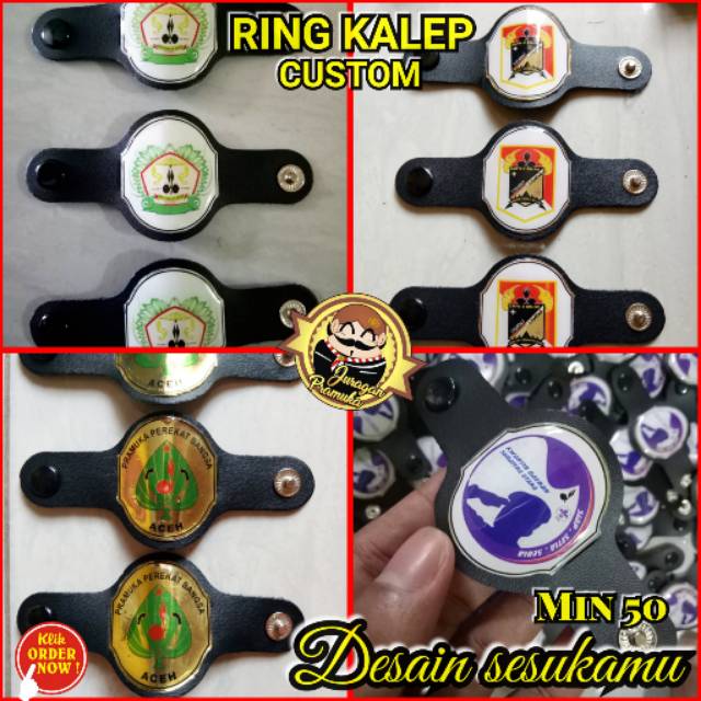 Jual Ring kalep custom / ring pramuka custom / kolong kacu ( Custom ...