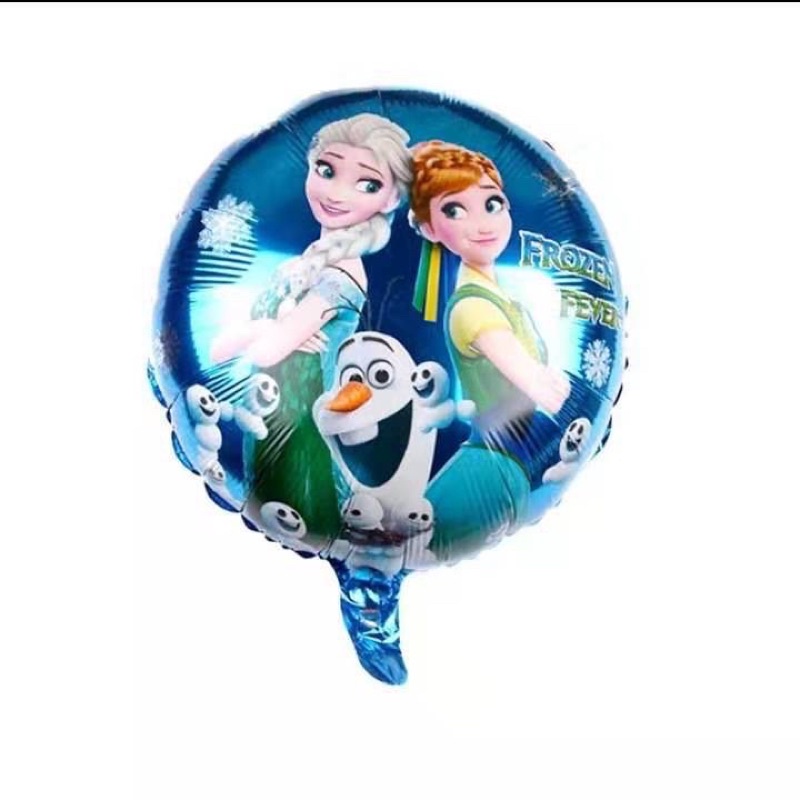 Jual Balon Foil Frozen Elsa Anna Disney Princess Olaf Jumbo Snowman ...