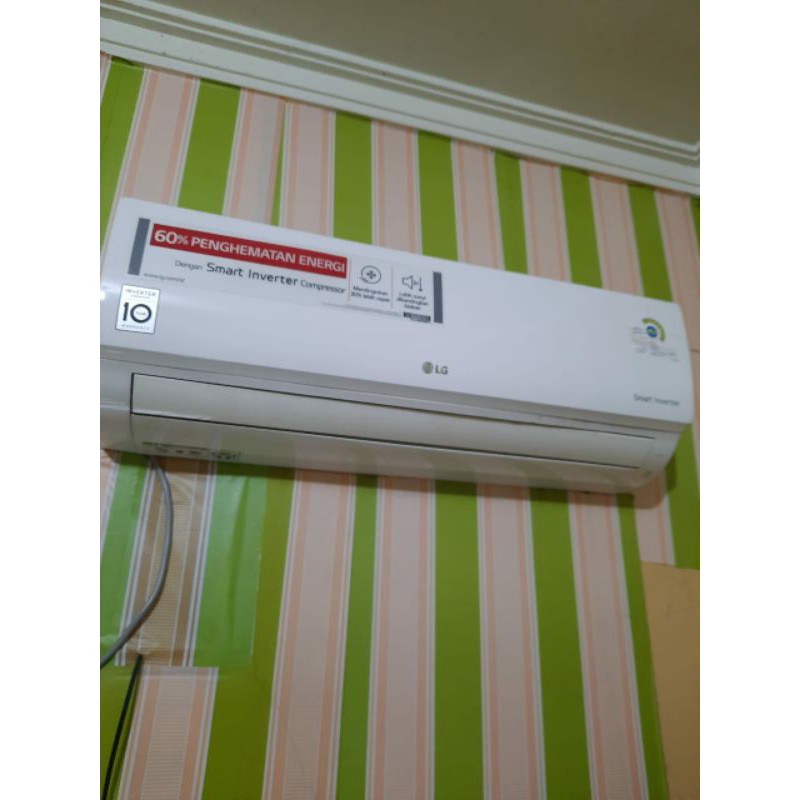 Jual AC LG smart inverter second 1/2pk | Shopee Indonesia