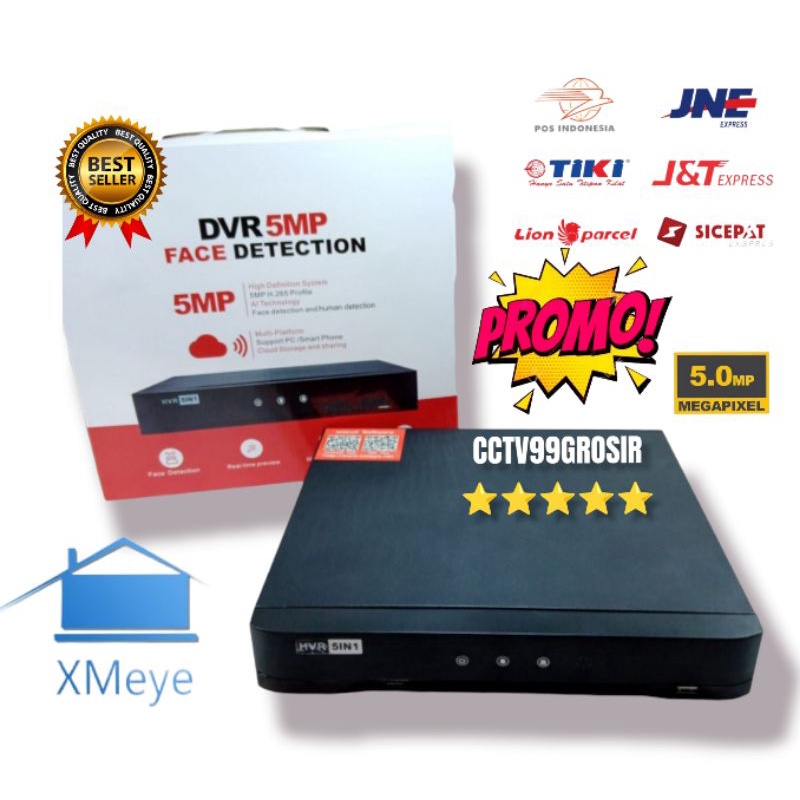 Jual DVR XMEYE 8CH 5MP FULL HD | Shopee Indonesia