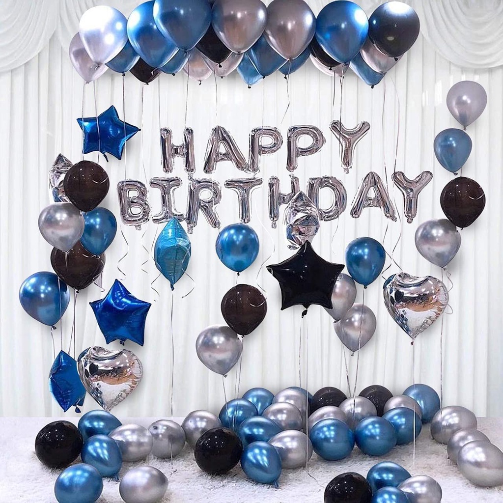 Jual Balon Tulisan Happy Birthday Set Polkadot | Shopee Indonesia