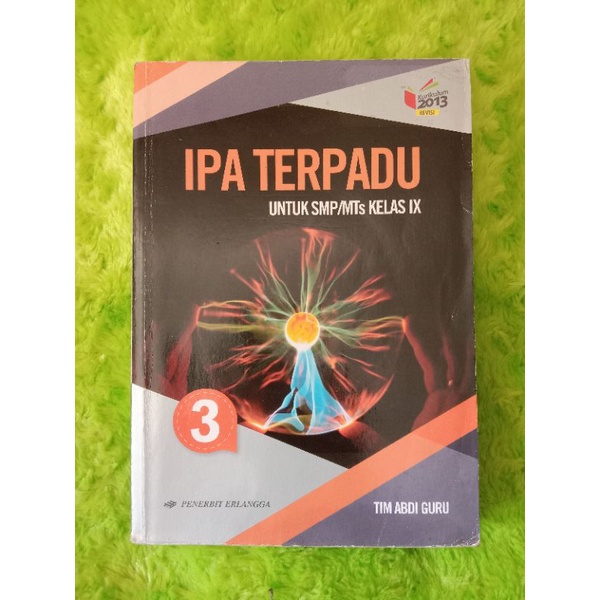 Jual IPA TERPADU UNTUK SMP/MTS KELAS IX KURIKULUM 2013 REVISI | Shopee ...