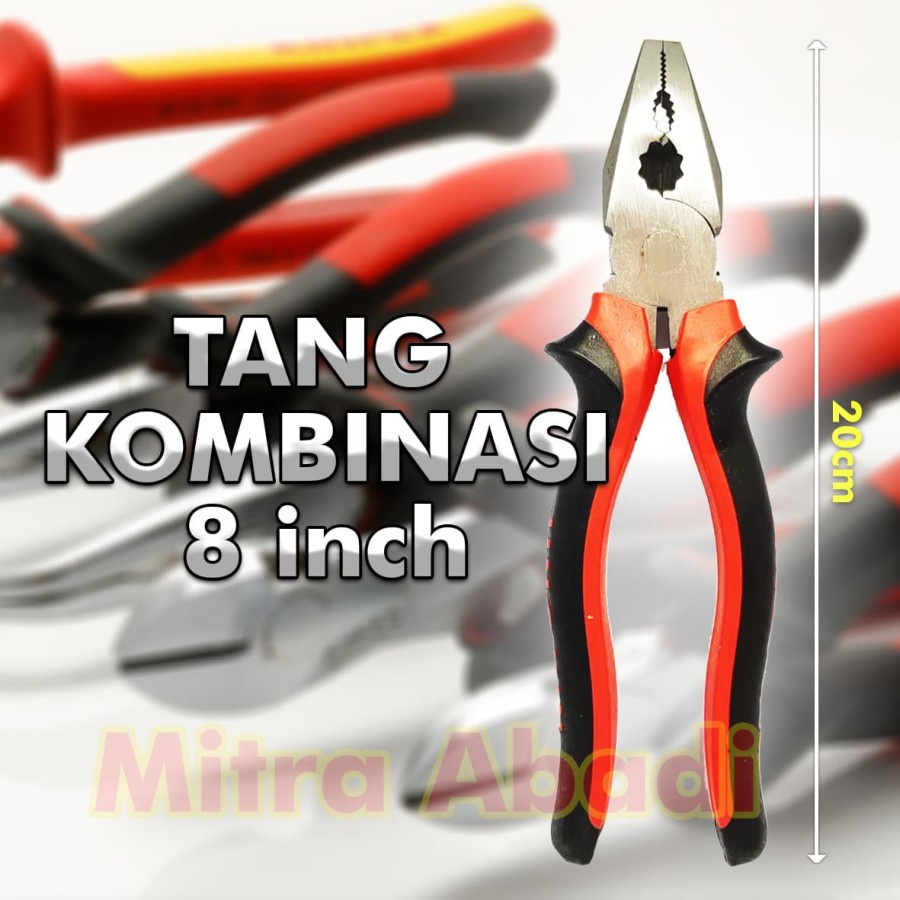 Jual Tang Kombinasi 8 INCHI (8") | Shopee Indonesia