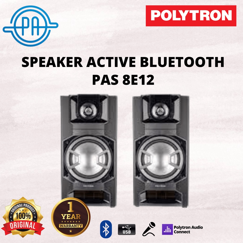 Jual Speaker Active Polytron Pas 8e12 Pas 8e12 Pas8e12 Speaker