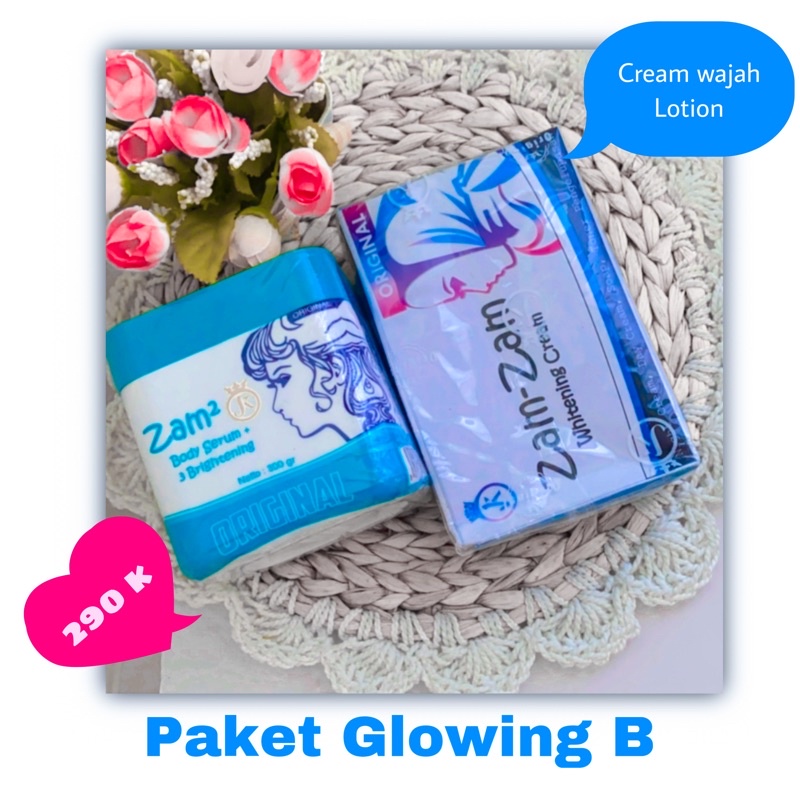 Jual PAKET SKINCARE ZAMZAM ISI LOTION DAN ZZ WAJAH | Shopee Indonesia