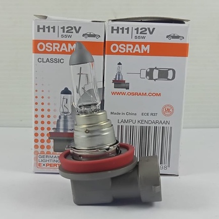 Jual OSRAM H11 12V 55W 64211 Bohlam Lampu Fog Lamp Foglamp Camry Luxio Swift Avanza Xenia Terios ...