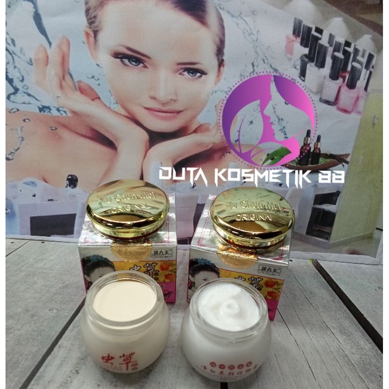 Jual CREAM Yu Chun Mei siang&malam(ORIGINAL) | Shopee Indonesia