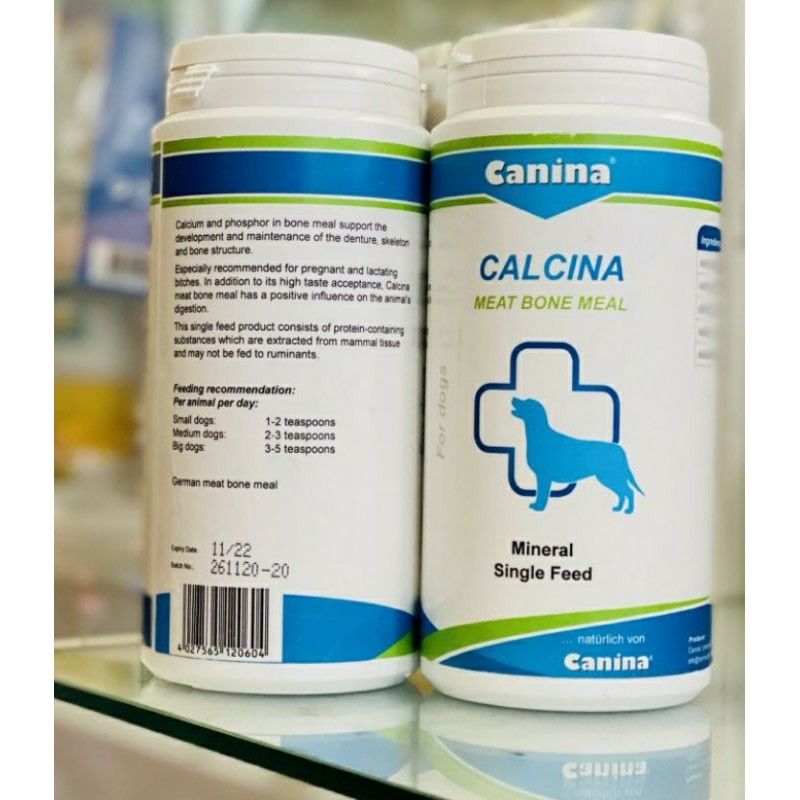 Jual Canina calnina meat bone meal for dogs 250gr | Shopee Indonesia