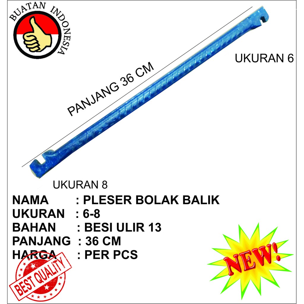 Jual Pleser bolak balik ukuran 6 8 10 12 Alat Membengkokkan Besi Cor ...