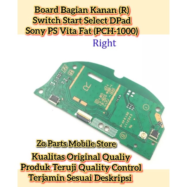 Jual Sony PS Vita Fat (PCH-1000) Board Bagian Kanan Tombol Switch DPad ...