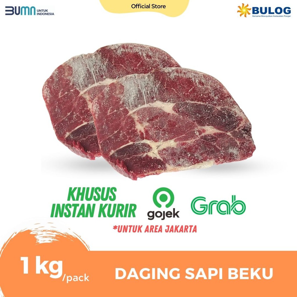 Jual BULOG - Daging KITA - Daging Sapi Frozen 1kg | Shopee Indonesia