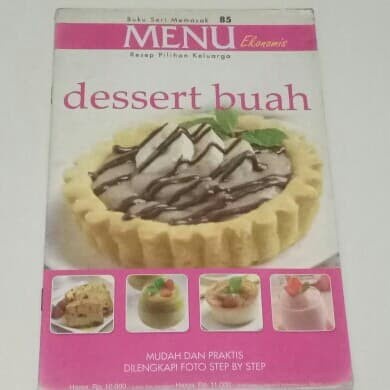 Jual BUKU MAJALAH RESEP DESSERT BUAH | Shopee Indonesia
