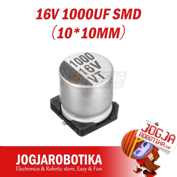 Jual 16V 1000UF SMD（10*10MM） | Shopee Indonesia