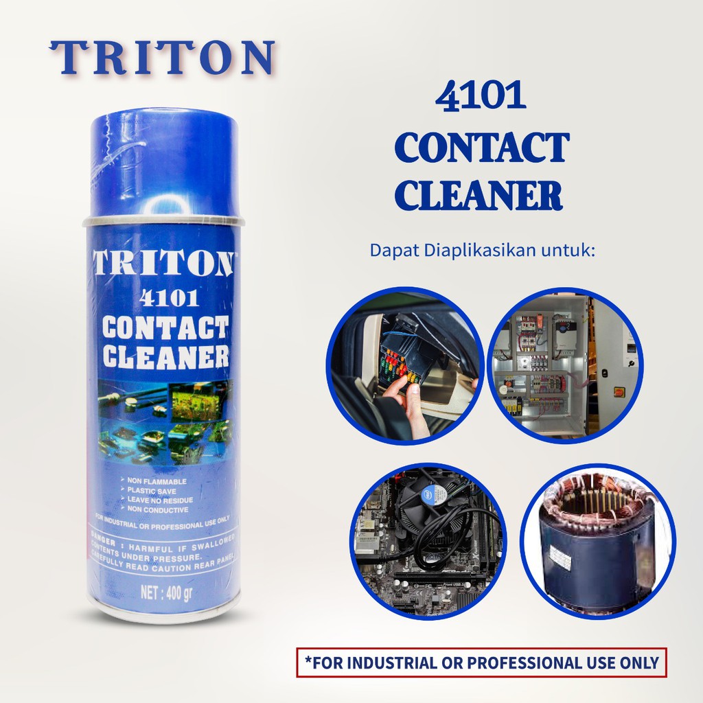 Jual TRITON Contact Cleaner 400gr | Shopee Indonesia