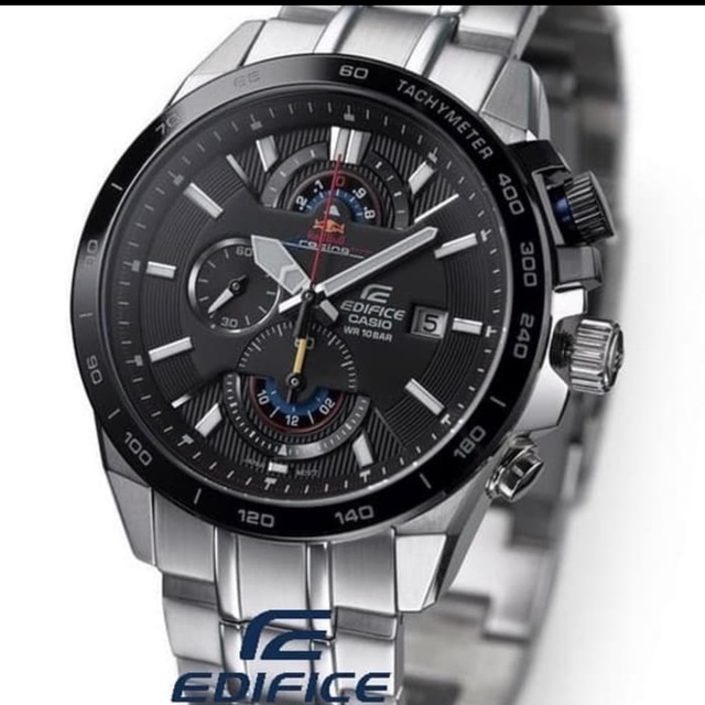 Jual Jam Tangan Pria Merk Casio Edifice Type EF 520 / EF520 Stainless ...