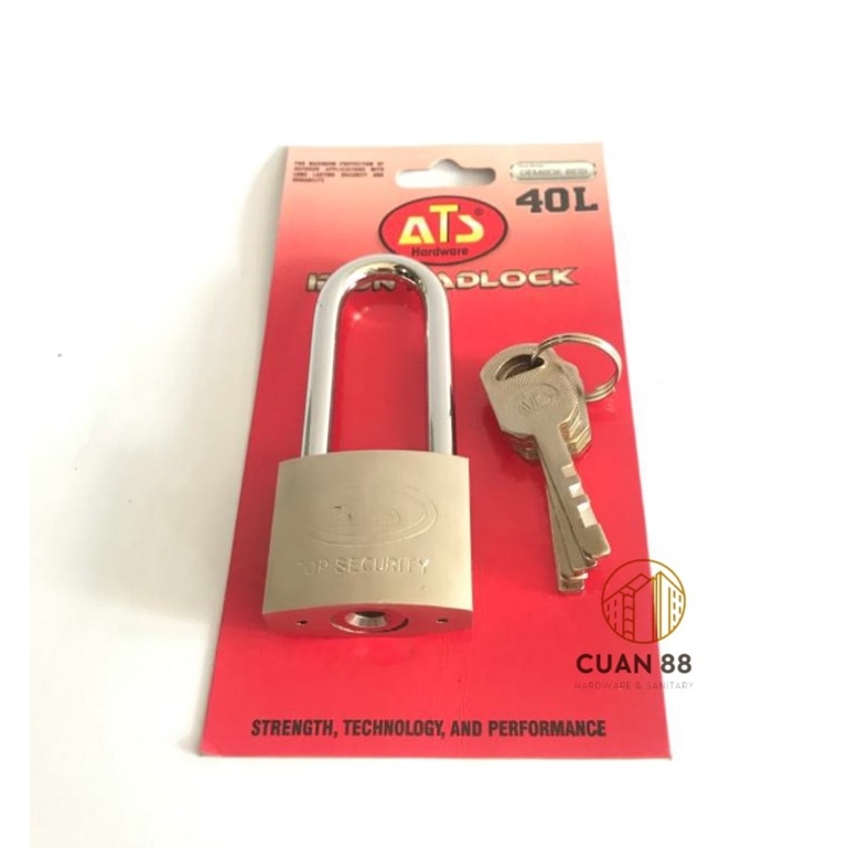 Jual Gembok ATS / GemboK 30 40 50 60 Panjang Pendek / Gembok Pagar ...