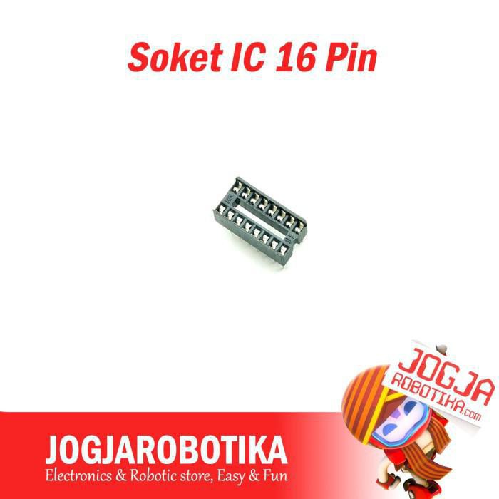Jual SOKET SOCKET IC 16 PIN 16pin 16P | Shopee Indonesia