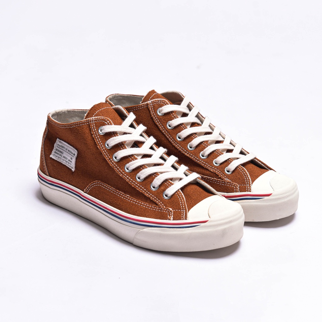 Jual Sepatu Noosa Noah Mid Cut Tan Brown | Shopee Indonesia