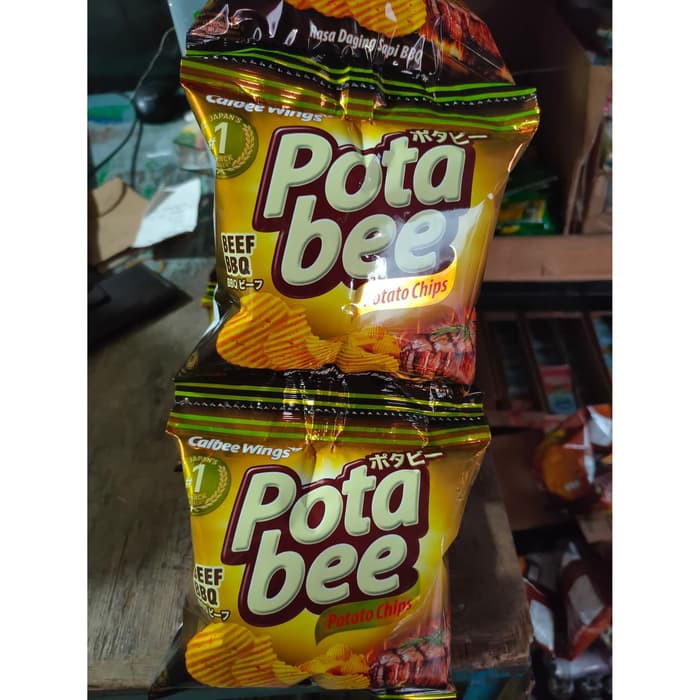 Jual Potabee Rasa Beef BBQ/ Sapi panggang (isi 10 bungkus) | Shopee ...
