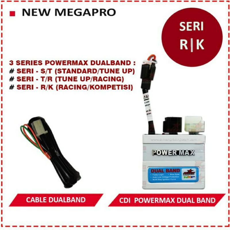 Jual BRT CDI POWER MAX DUALBAND NEW MEGA PRO MEGA PRO MONO SHOCK ...