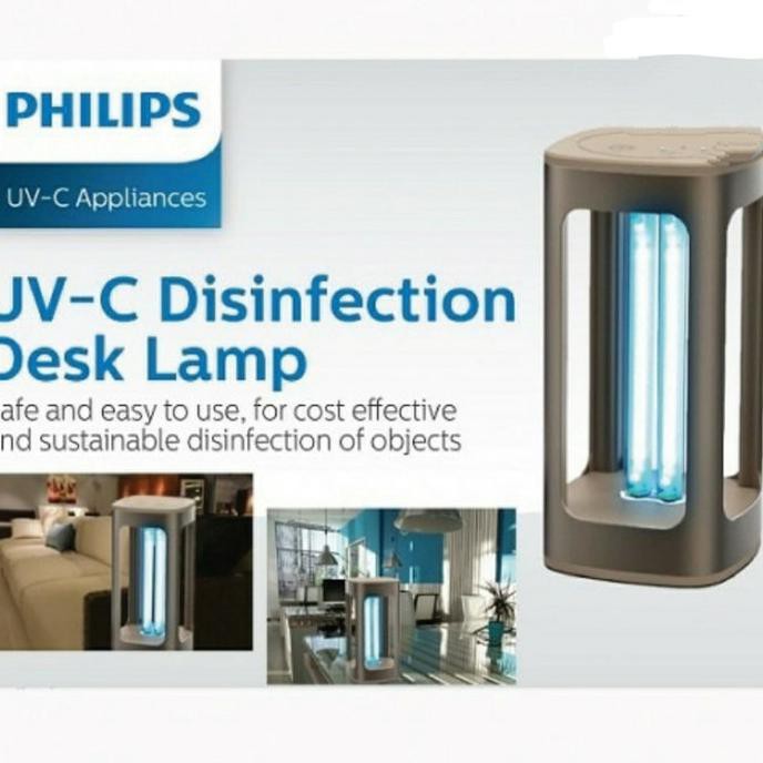 Jual Lampu Sterilizer Ruangan/ UV-C Disinfection desk Lamp Philips | Shopee Indonesia