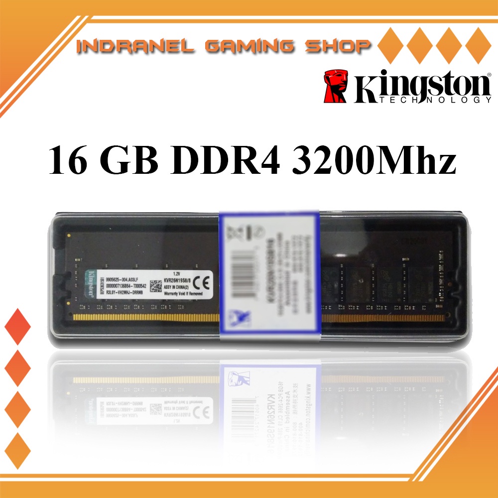 Jual RAM KINGSTON 16 GB DDR4-3200MHz PC4-25600 | Shopee Indonesia