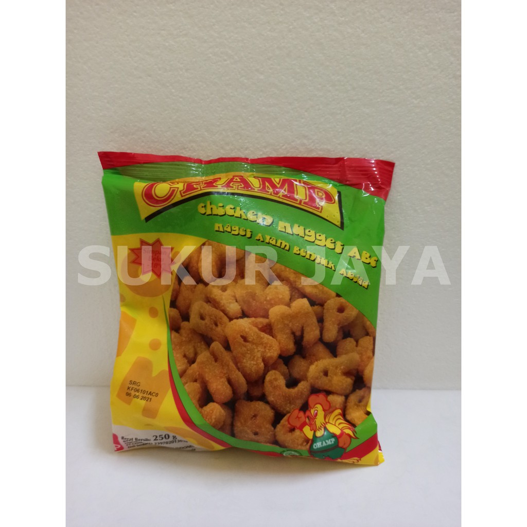 Jual CHAMP CHICKEN NUGGET ABC 250gr | Shopee Indonesia