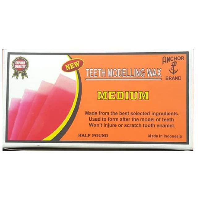 Jual Modelling Wax Anchor - Base Plate Medium - Malam Merah - Malam ...