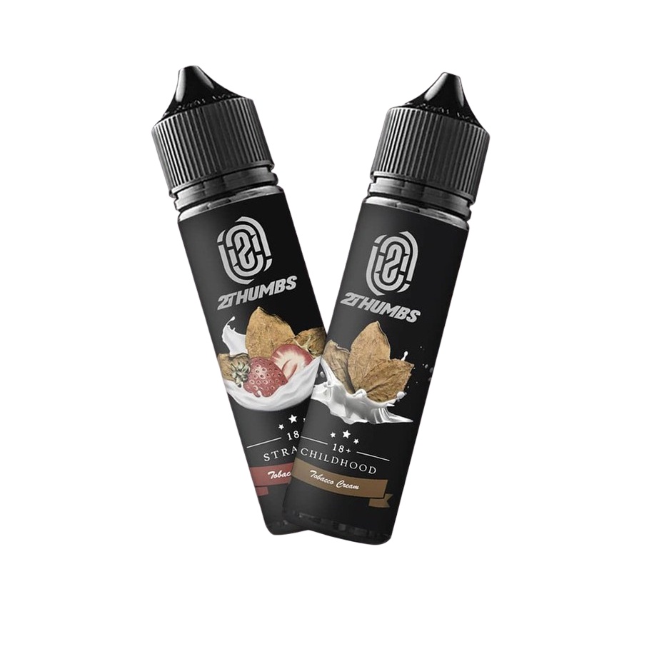 Jual Liquid SENSO X 2THUMBS Tobacco Series Childhood 60ml Liquid MTL ...