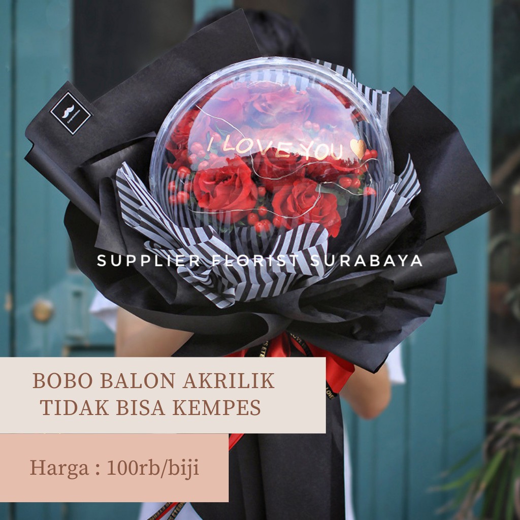 Jual [BALON SAJA] BOBO BALON AKRILIK SEPERTI KACA BAHANNYA, TIDAK BISA ...