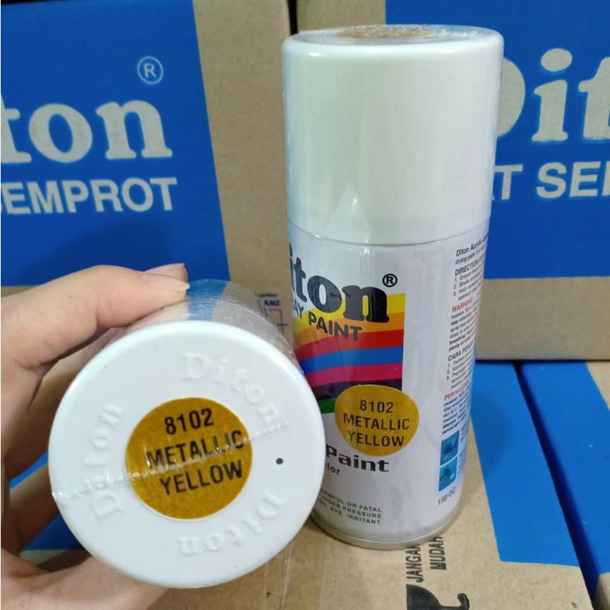 Jual Pilox Cat Semprot DITON Spray Paint Acrylic Lacquer Paint - 8102 ...