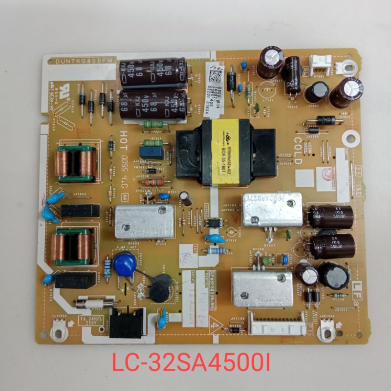 Jual MESIN TV REGULATOR SHARP LC-32SA4500I - LC 32SA4500I PSU POWER ...