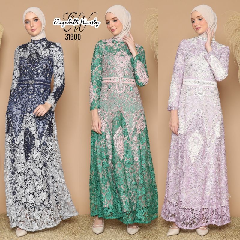 Jual NEW ARRIVAL ELIZABETH WINSBY GAMIS MUSLIM FASHION GAMIS MUSLIM ...