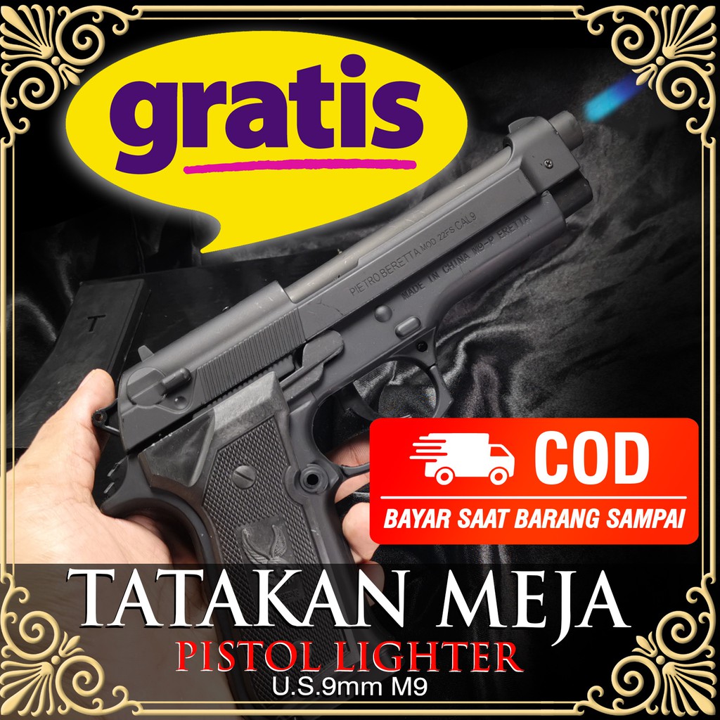 Jual KOREK API PISTOL 1:1 MIRIP DENGAN ASLI BISA DI KOKANG API GAS ...