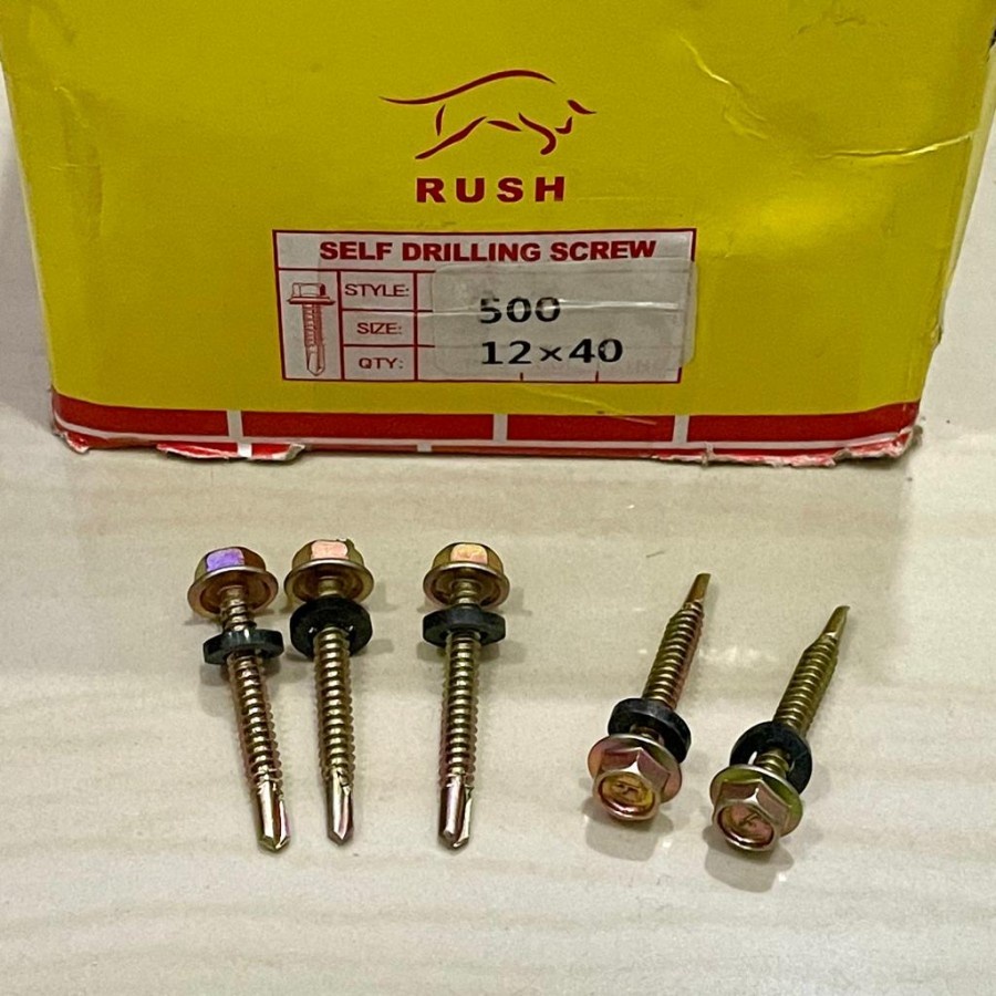 Jual BAUT ROOFING BAJA RINGAN 12X40 SELF DRILLING SCREW | Shopee Indonesia