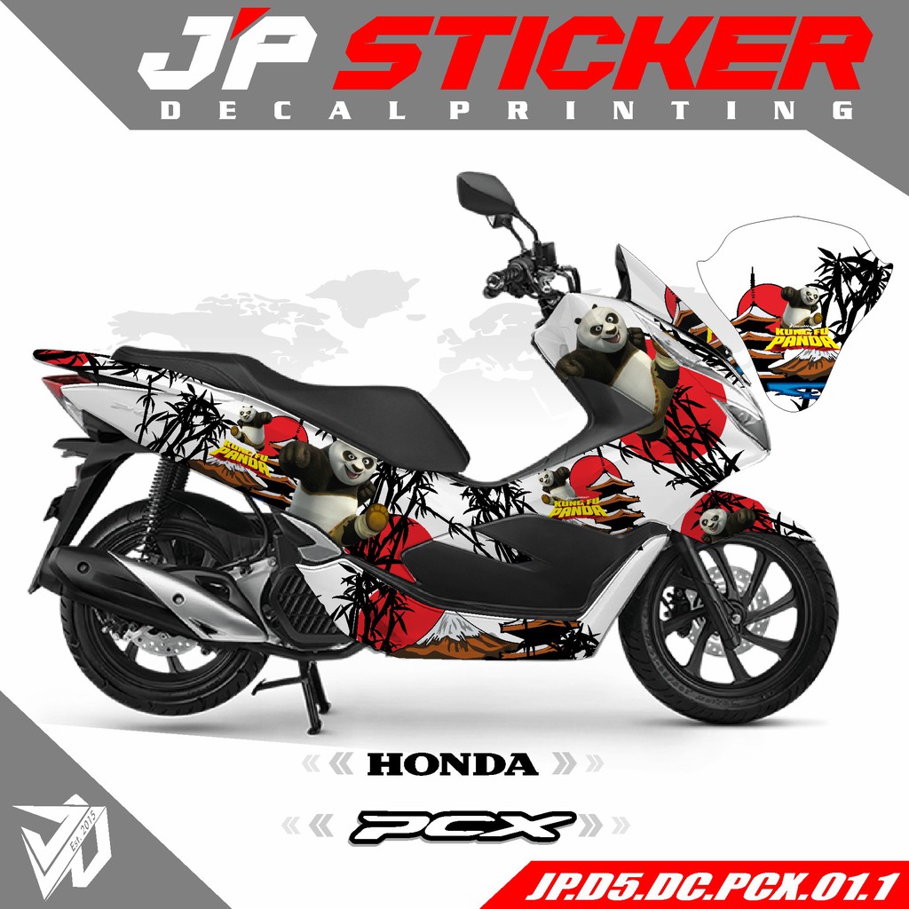 Jual Decal Stiker Honda PCX Full body - Sticker Decal Motor PCX desain ...