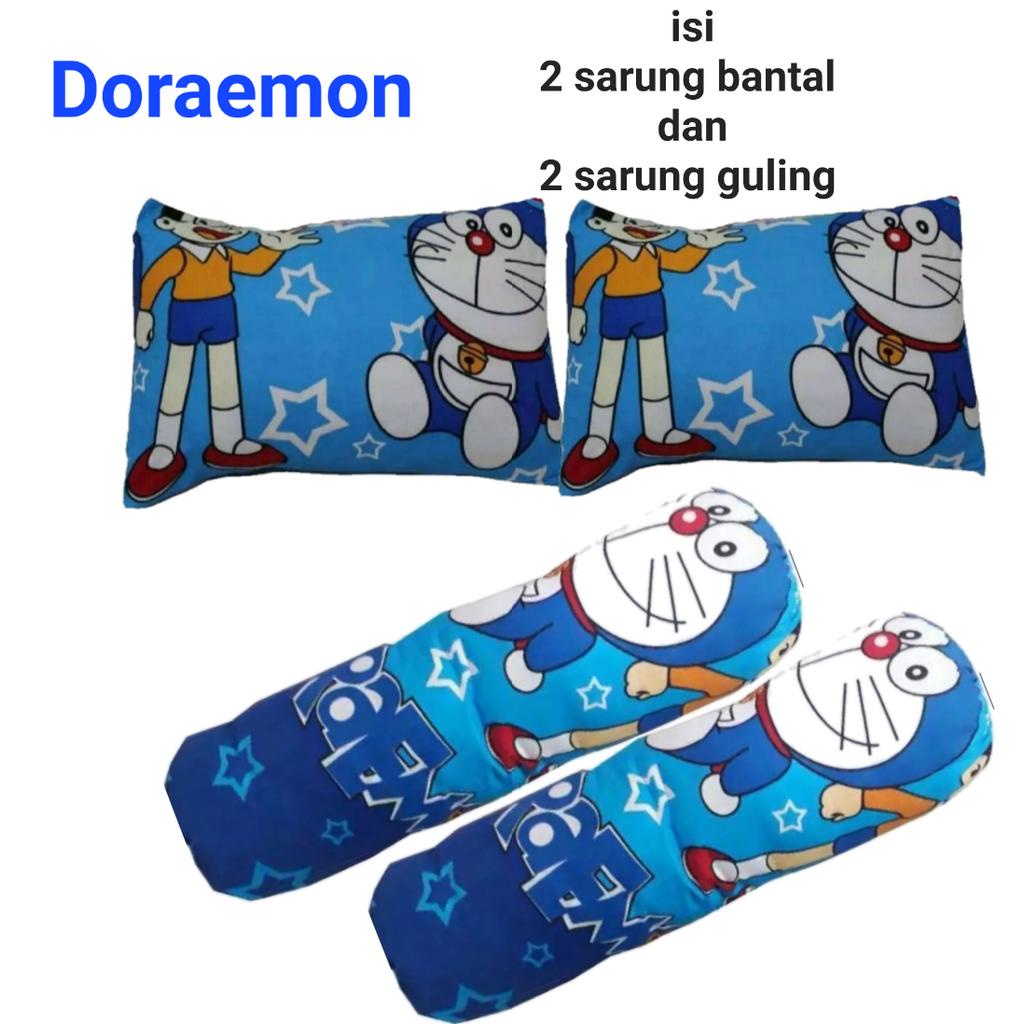 Jual MOTIF KARAKTER sarung bantal 2 (SARBAN) dan sarung guling 2 ...