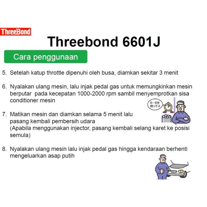 Jual Engine Conditioner Threebond Tb 6601j (Lisensi Jepang) | Shopee ...