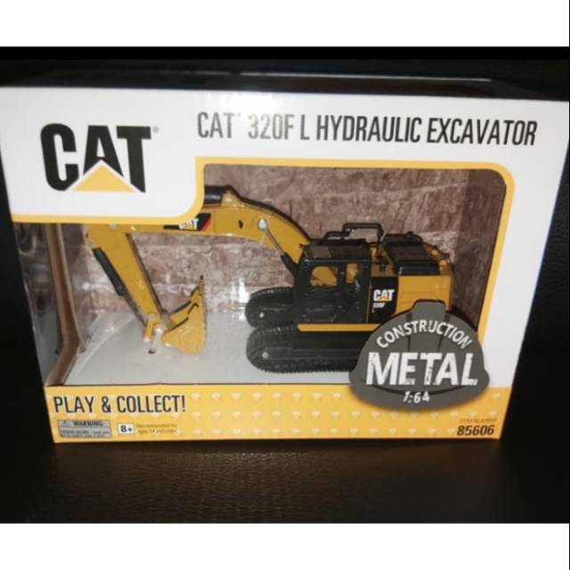 Jual Miniatur diecast alat berat CAT 320F L Hydaulic Excavator | Shopee ...