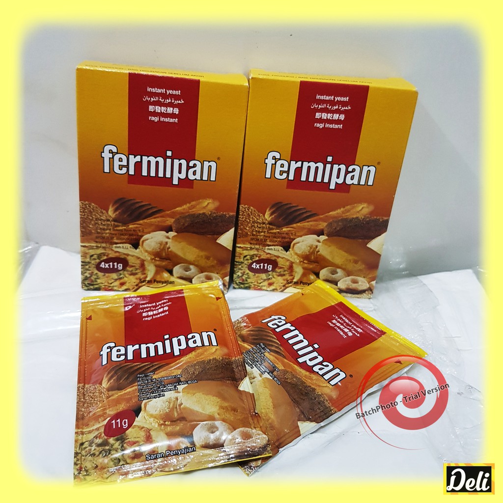 Jual Fermipan Ragi Kering Instant Bubuk 11gr Sachet | Shopee Indonesia